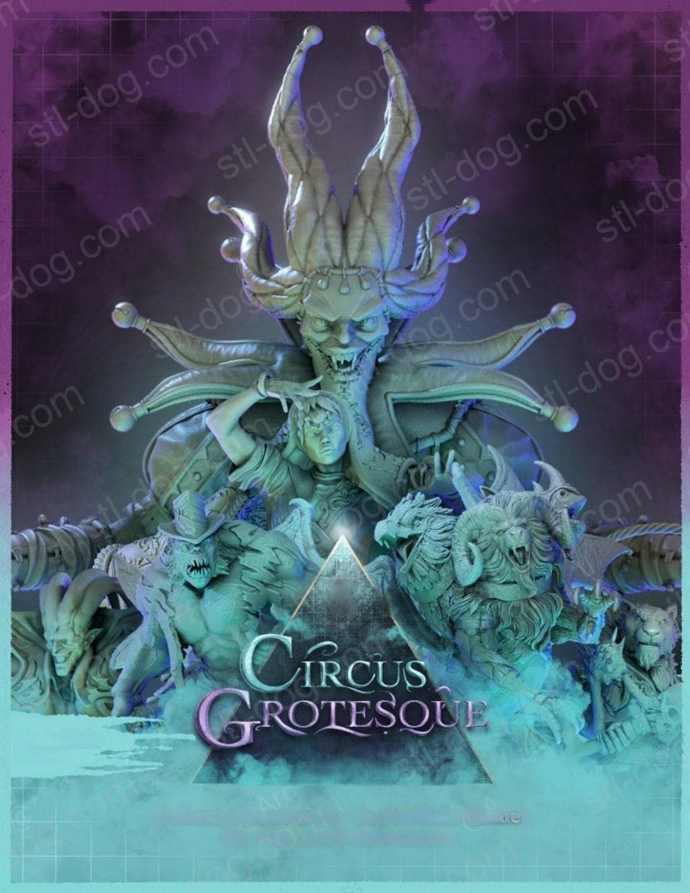 马戏团怪诞 (Circus Grotesque) 3D打印图纸 - STL模型库